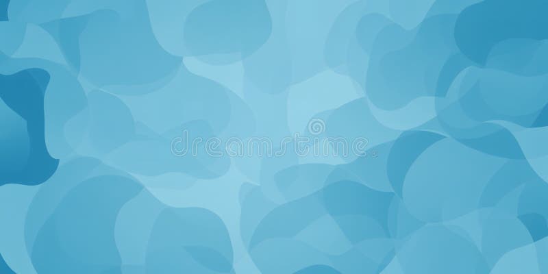 Abstract Light Blue Background with Smooth Shapes and Gradient Color ...