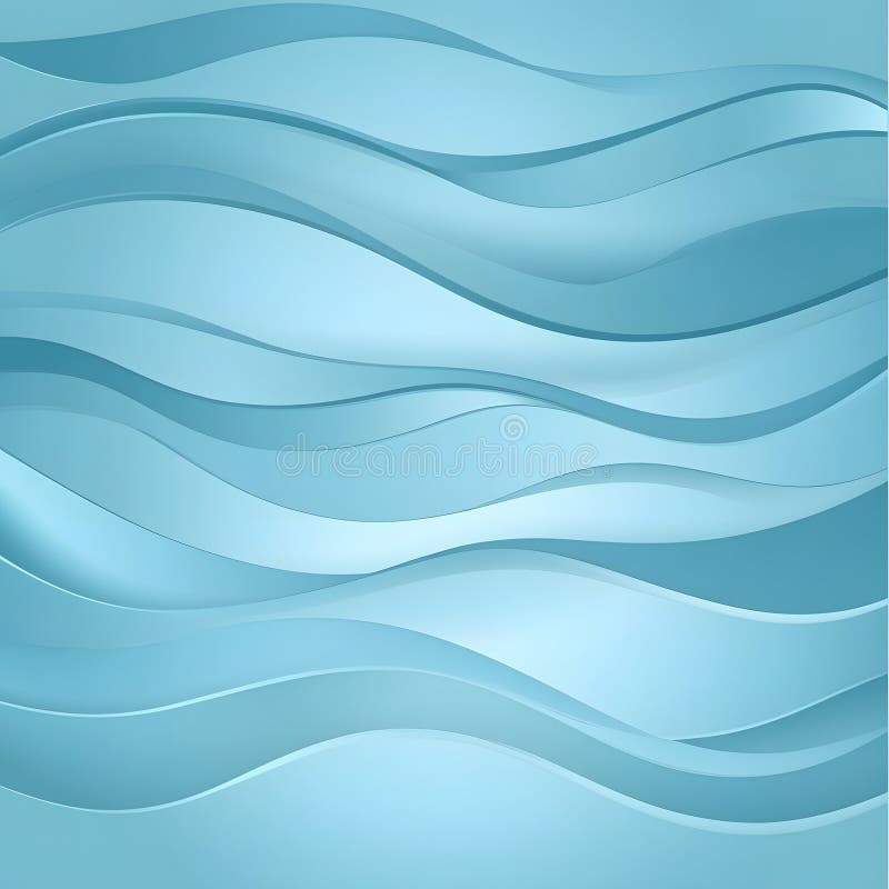 Abstract Light Blue Background with Wavy Lines. Stock Photo - Image of ...