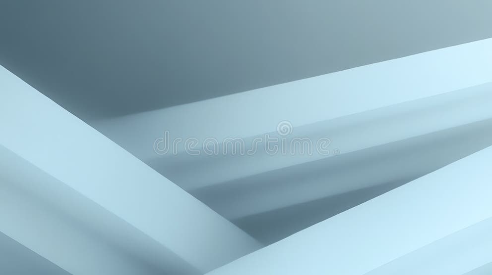 Abstract Light Blue Beam Intersection with Soft Shadows and Clean ...
