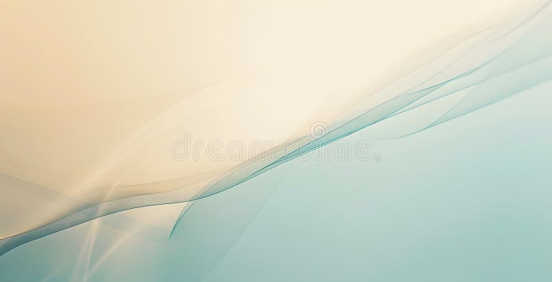 Abstract Light Blue Beige Gradient Background Stock Illustration ...