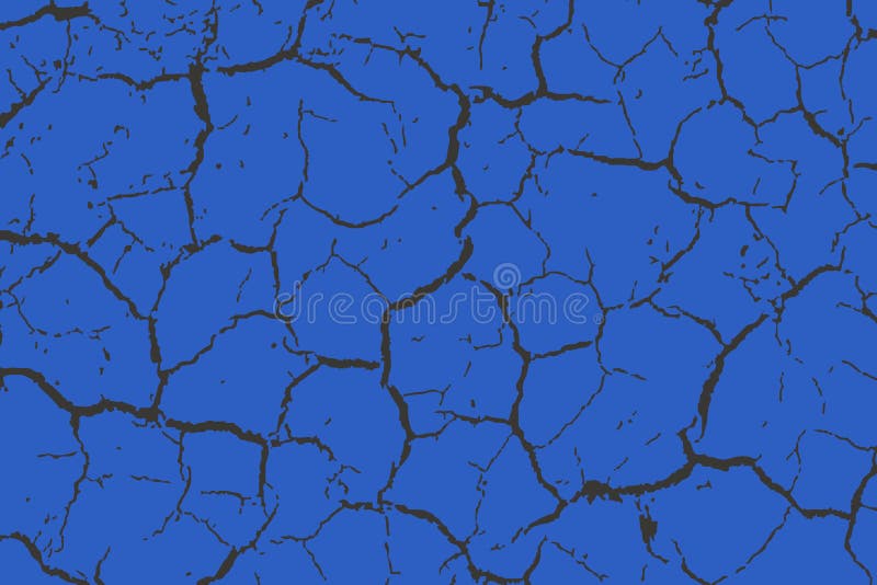 Abstract Light Blue Crack Overlay Black Grunge Texture with Halftone ...