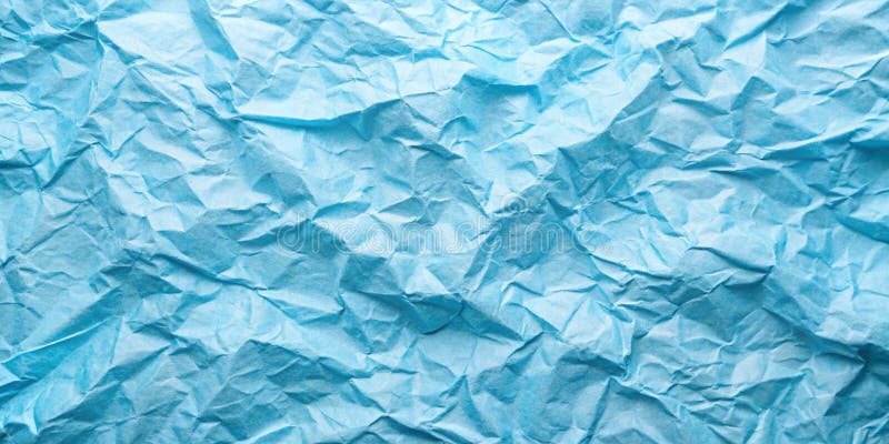 Abstract Light Blue Crumpled Paper Texture for Creative Designs Stock ...