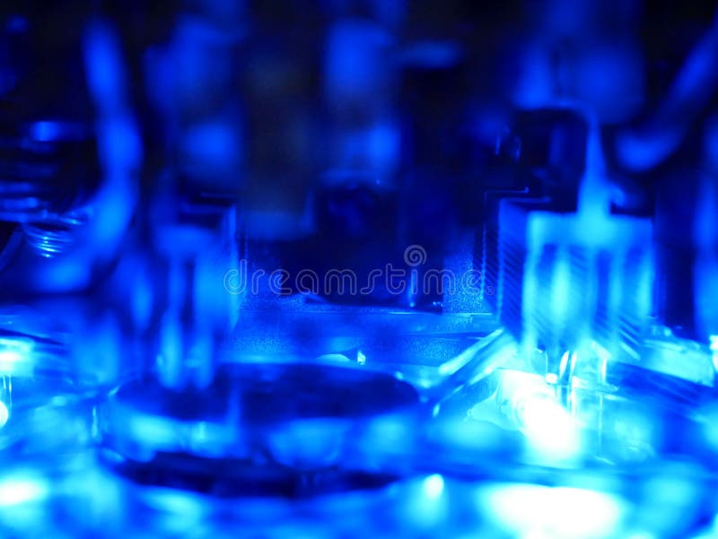 Abstract Light Blue Electronic. Stock Image - Image of business ...