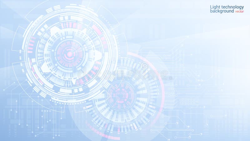 Abstract Light Blue Futuristic Background. Hi-tech Vector Illustration ... Abstract Light Blue Futuristic Background. Hi-tech Vector Illustration ...