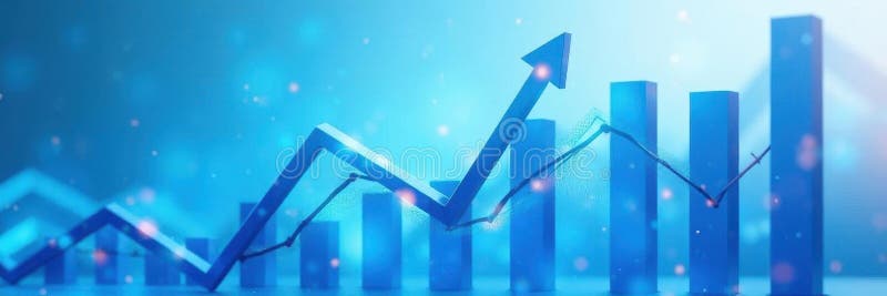 Abstract Light Blue Geometric Shapes, Business Graph, Shapes, Corporate ...