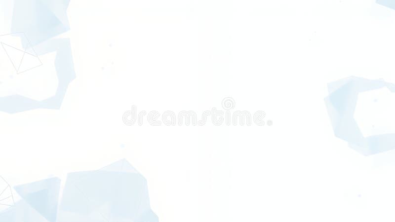 Abstract Light Blue Geometric Shapes on a White Background Stock ...