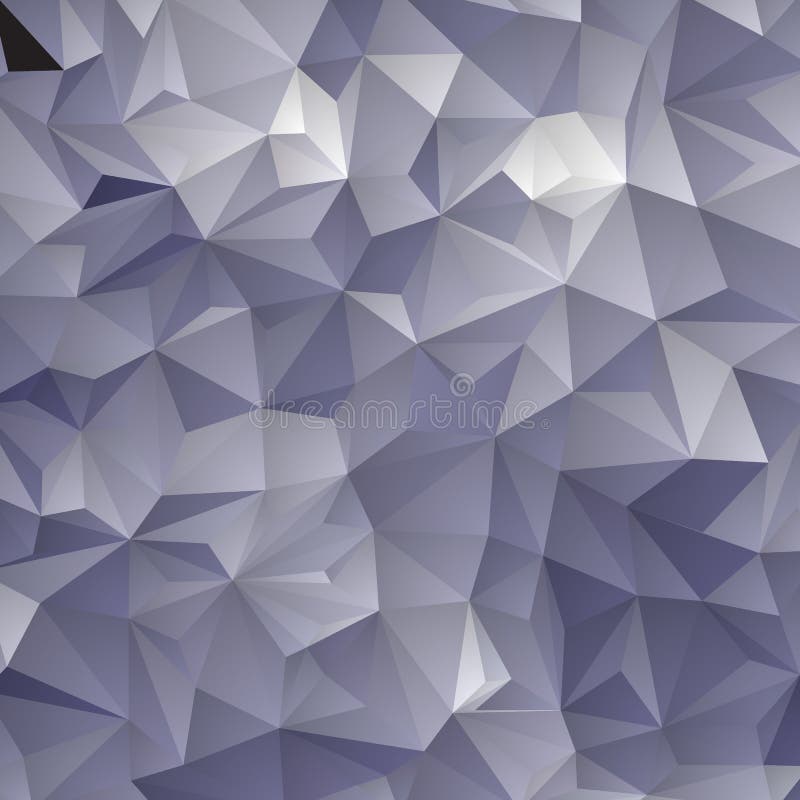 Abstract Light Blue and Gray Background Textured by Chaotic Triangles ...