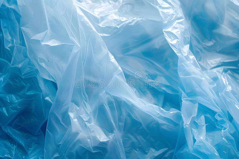 Abstract Light Blue Plastic Bag Texture Stock Illustration ...