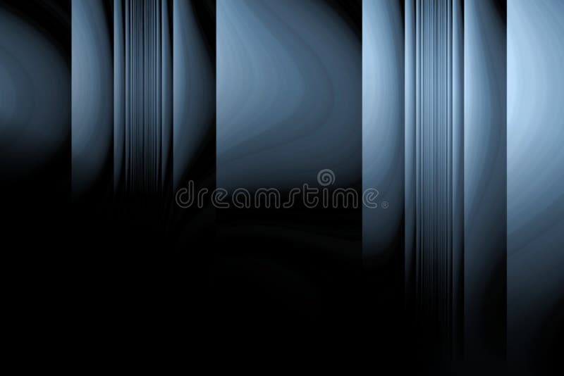 Abstract Light Blue Plastic Wall in Dark Room Stock Illustration ...