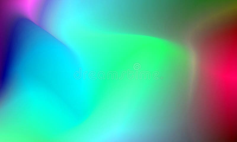 Abstract Light Blue and Rainbow Blurred Pattern with Multicolored ...