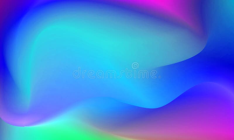 Abstract Light Blue and Rainbow Blurred Pattern with Multicolored ...
