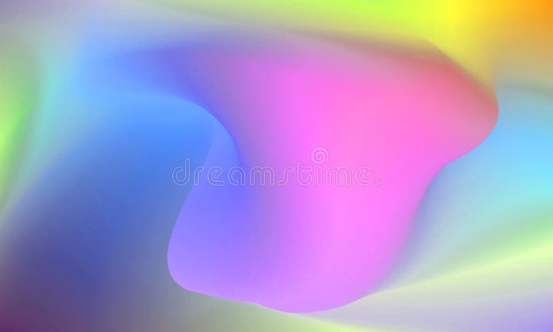 Abstract Light Blue and Rainbow Blurred Pattern with Multicolored ...