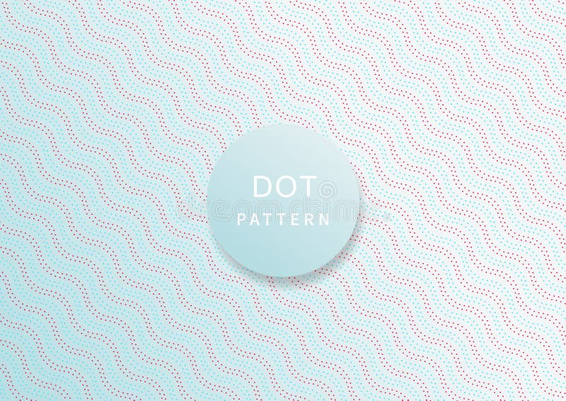 Abstract Light Blue Red Line Wavy Pattern on Light Blue Gradient ...