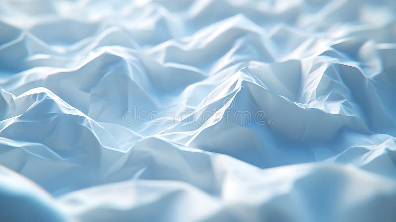 Paper Mountain Landscape, Blue Mountains and Sun Made of Paper. Stock ...