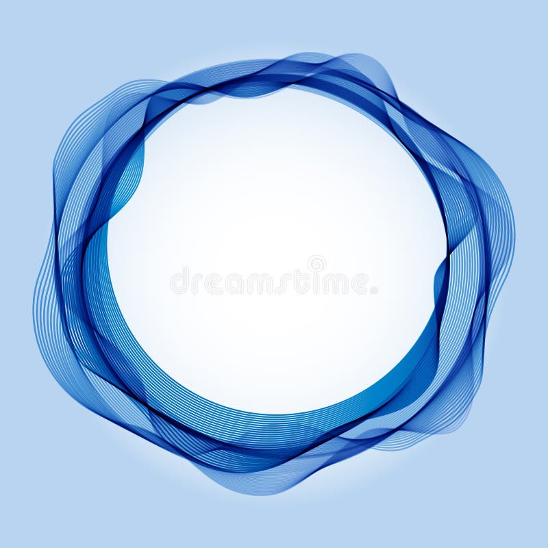 Abstract Light Blue Vortex Text Presentation Layout Stock Vector ...