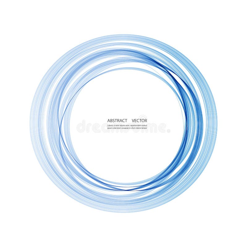 Abstract Light Blue Vortex Text Presentation Layout Stock Vector ...
