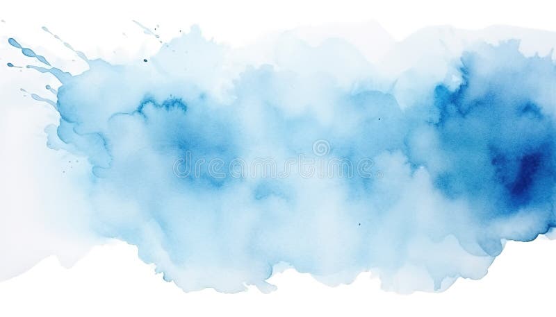 Abstract Light Blue Watercolor Paint Flow Texture Pattern Shape ...