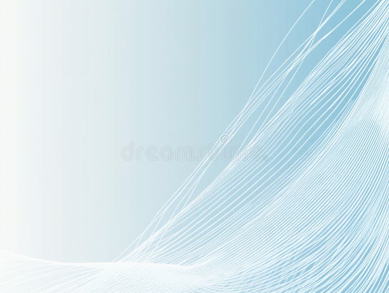 Abstract Light Blue Wave Lines Background Texture Design Stock ...