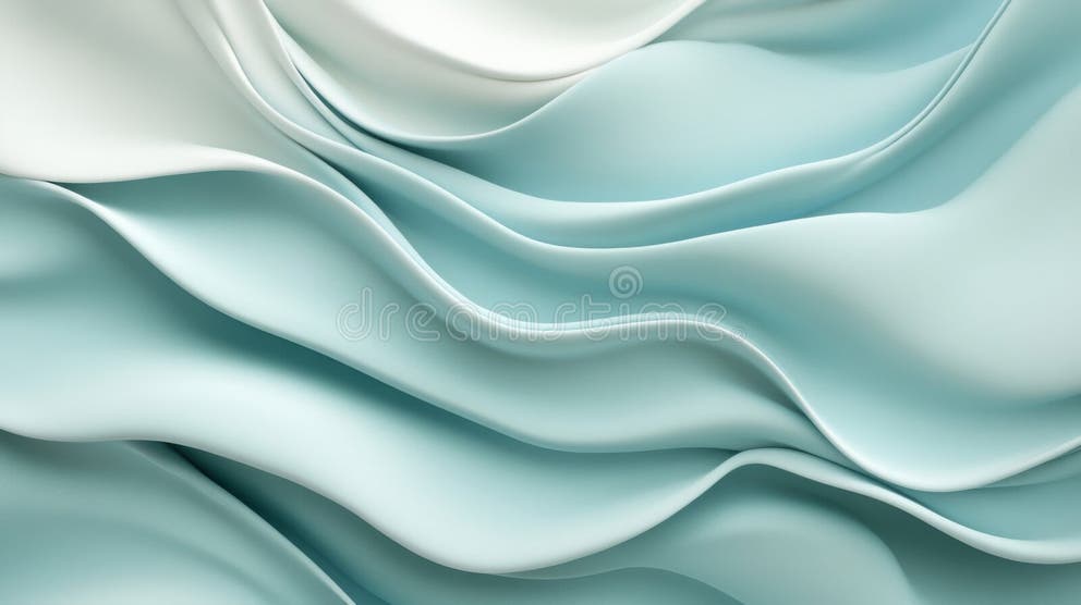 Abstract Light Blue Wave Texture Background with Smooth Surface and ...