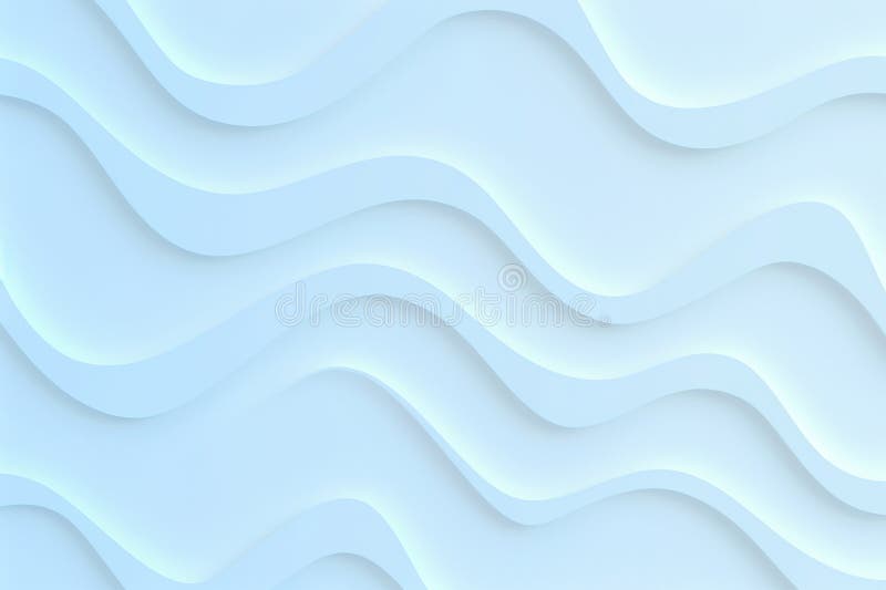 Abstract Light Blue Wavy Patterned Background with Soft Gradient Stock ...