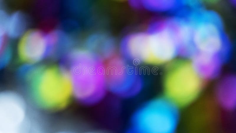 Abstract Light Bokeh Background, Christmas Lights, Blurry Lights ...