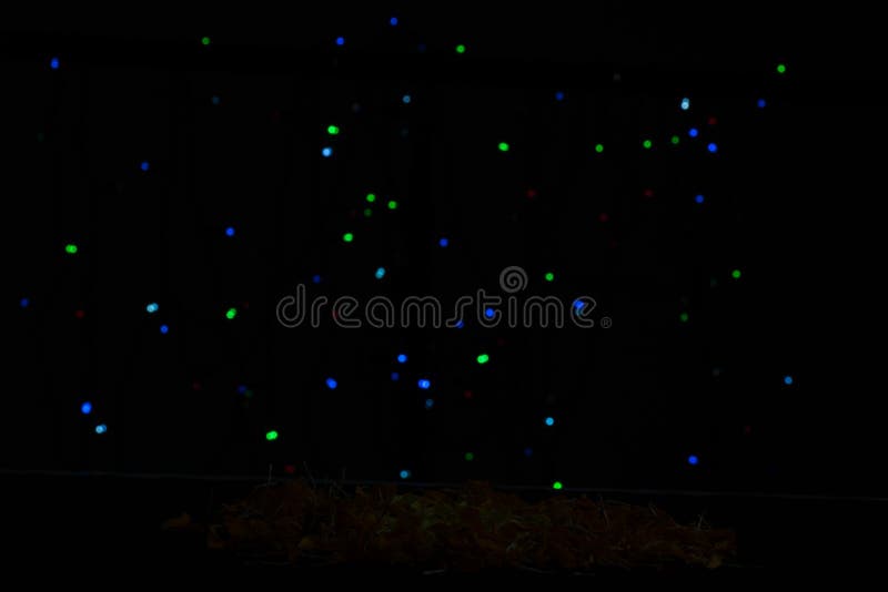 Abstract Light Bokeh Background. Defocused Light Dots Abstract ...