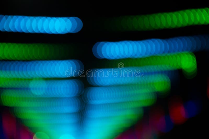 Abstract Light Bokeh Background. Defocused Light Dots Abstract ...