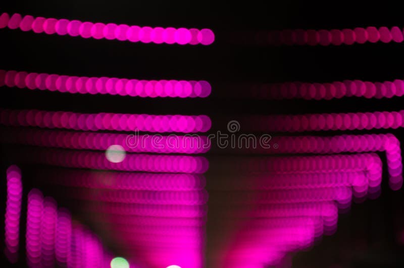 Abstract Light Bokeh Background. Defocused Light Dots Abstract ...