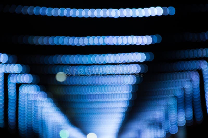 Abstract Light Bokeh Background. Defocused Light Dots Abstract ...