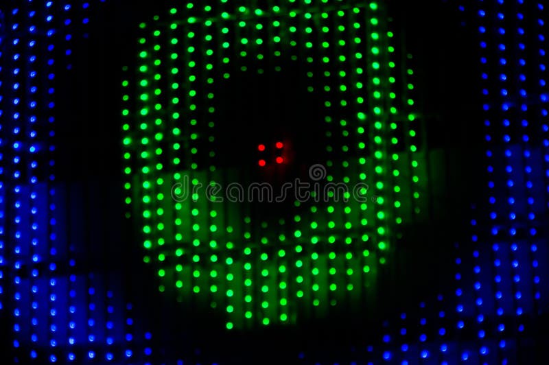 Abstract Light Bokeh Background. Defocused Light Dots Abstract ...