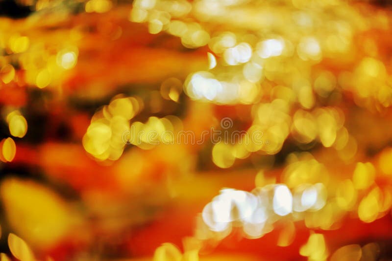 Abstract Yellow Orange Light Boken Background Stock Photo - Image of ...