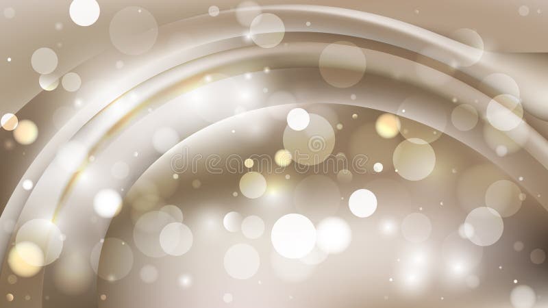 Abstract Light Brown Defocused Background Design Stock Vector ...
