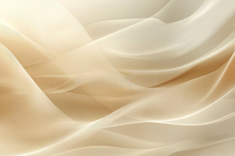 Abstract Light Brown Fabric Texture with Delicate Waves Stock ...