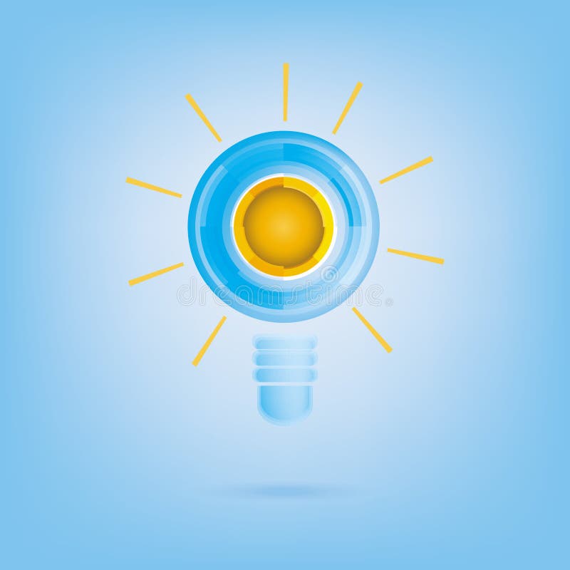 Abstract blue lighting stock illustration. Illustration of background ...