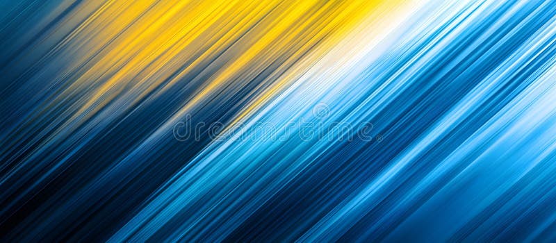 Abstract Light Burst with Blue and Yellow Gradient Rays Dynamic Energy ...