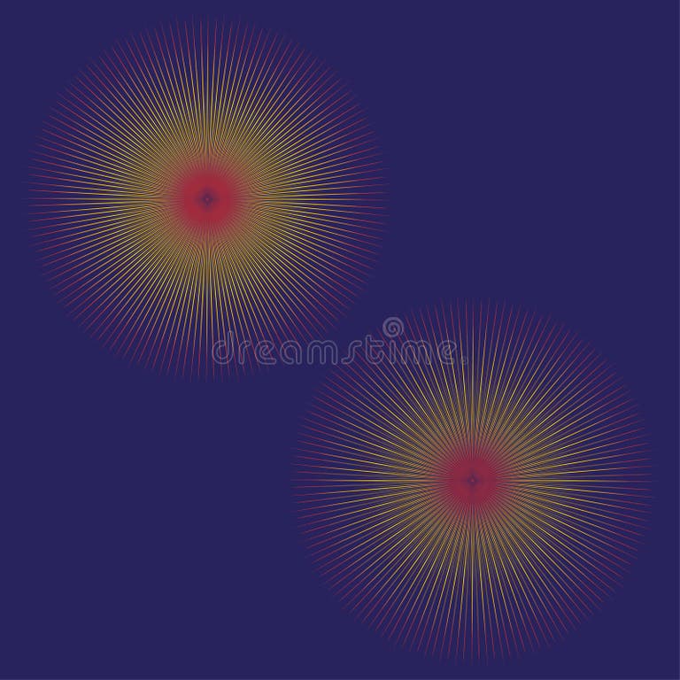 Abstract Light Bursts. Radial Star Pattern. Digital Glow Vector Stock ...