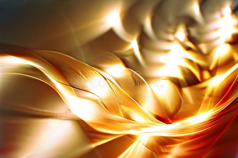 Abstract Light Capture a Luminogram of a Light Source Creating a Stock ...