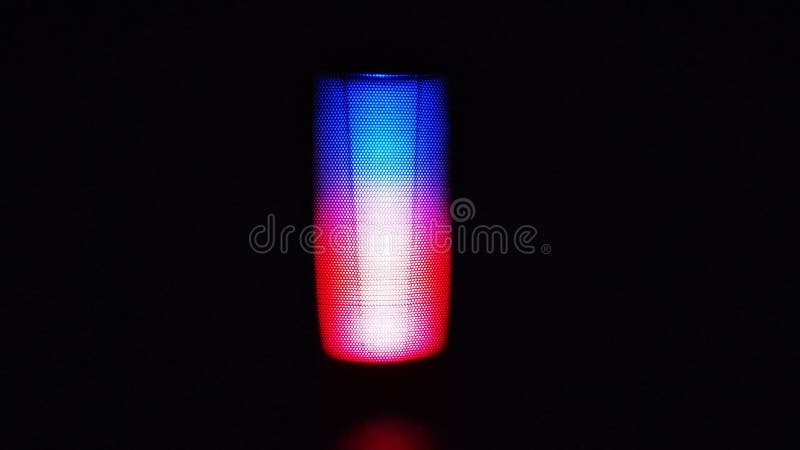 Abstract Light Changing Color from RGB Light on Dark Background Stock ...
