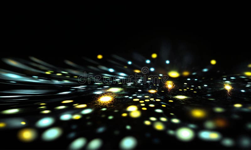 Abstract Light Circles Design (2) Stock Illustration - Illustration of ...