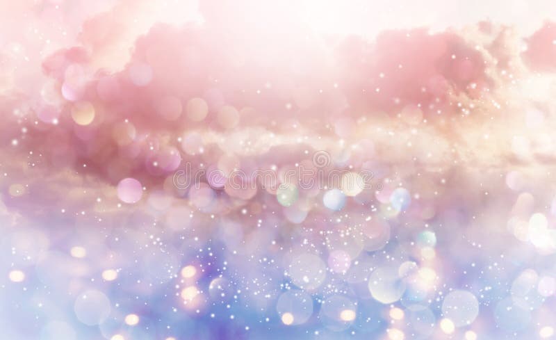 Abstract Light and Cludscape Background Stock Image - Image of ...