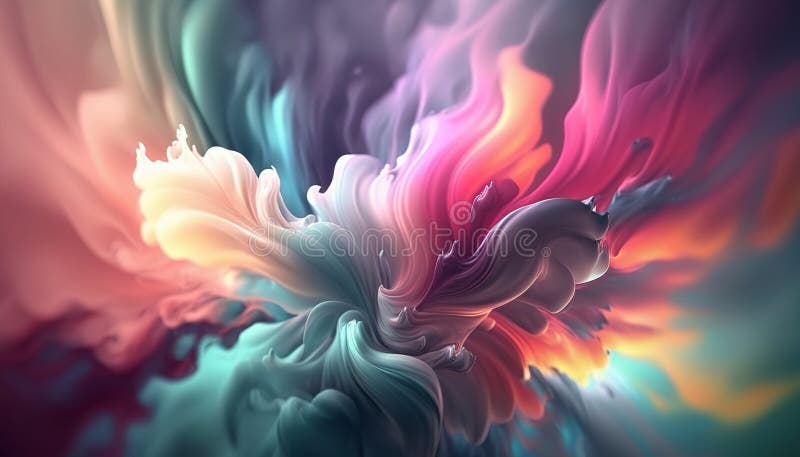 Abstract Light Color Crealive Background. UI UX Design. Stock Photo ...