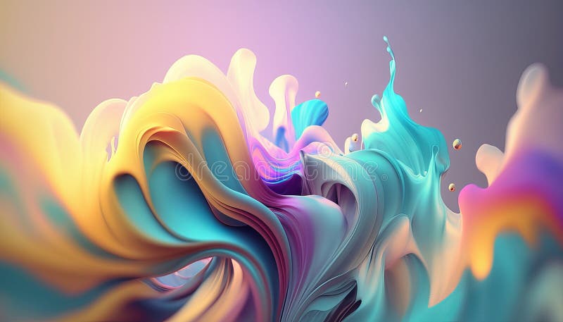 Abstract Light Color Crealive Background. UI UX Design. Stock Image ...