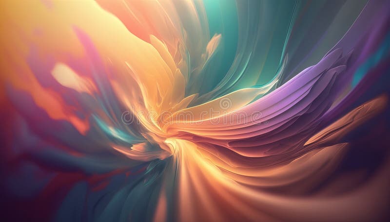 Abstract Light Color Crealive Background. UI UX Design. Stock Image ...