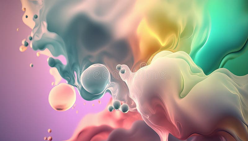 Abstract Light Color Crealive Background. UI UX Design. Stock Photo ...