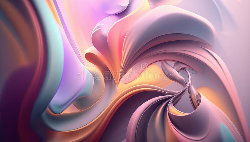 Abstract Light Color Crealive Background. UI UX Design. Stock Photo ...