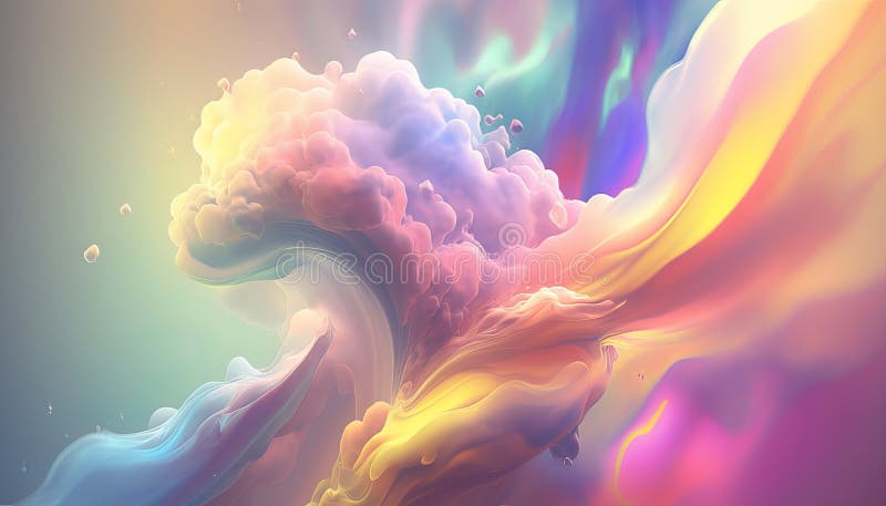 Abstract Light Color Crealive Background. UI UX Design. Stock Photo ...