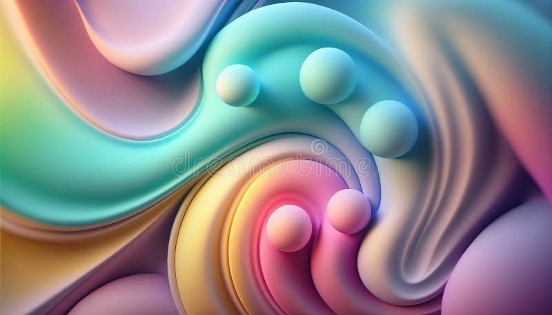 Abstract Light Color Crealive Background. UI UX Design. Stock Image ...
