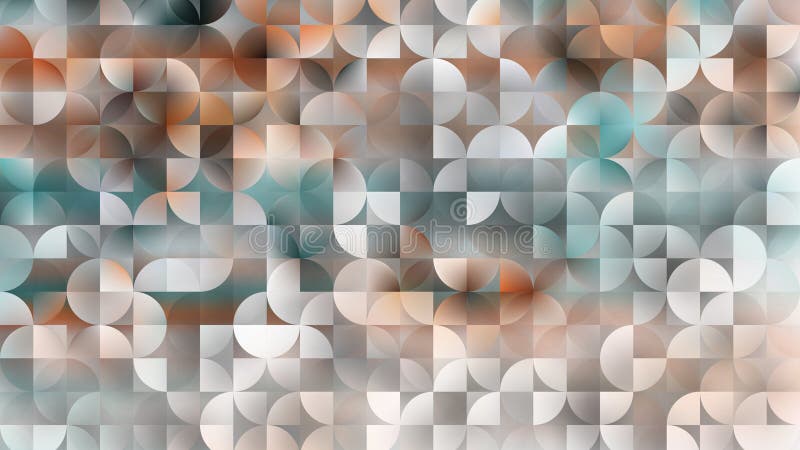 Abstract Light Color Quarter Circles Background Stock Vector ...