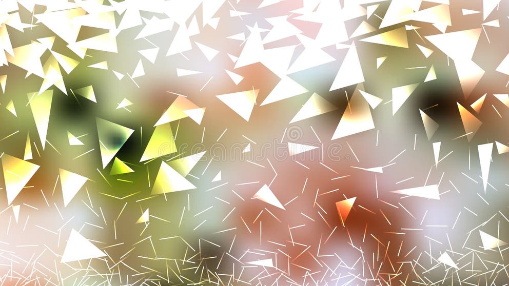 Abstract Light Color Triangular Background Stock Vector - Illustration ...