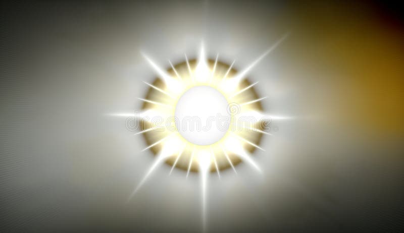 Abstract Light on a Dark Background. Stock Illustration - Illustration ...